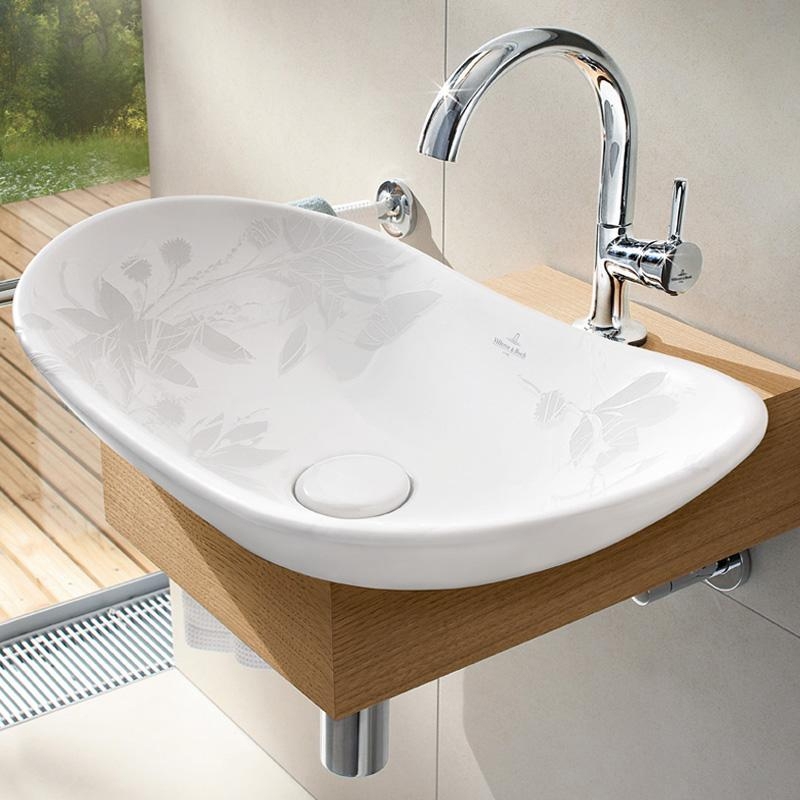 MY NATURE, ALB IMPRIMAT, LAVOAR 81X41 CM, 4110803R, Lavoare pe mobilier ...